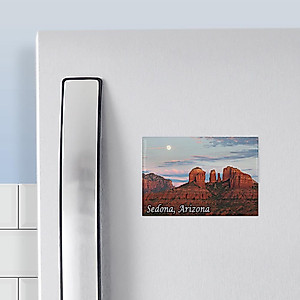 CafePress Cathedral Rock, Sedona, AZ Rectangle Magnet, 3"x2" Refrigerator Magnet