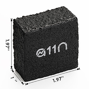 A11N SPORTS 3-Pack Pickleball Paddle Eraser - Quick Stain Removal and Spin Restoration - Black/Green/Mix Colors