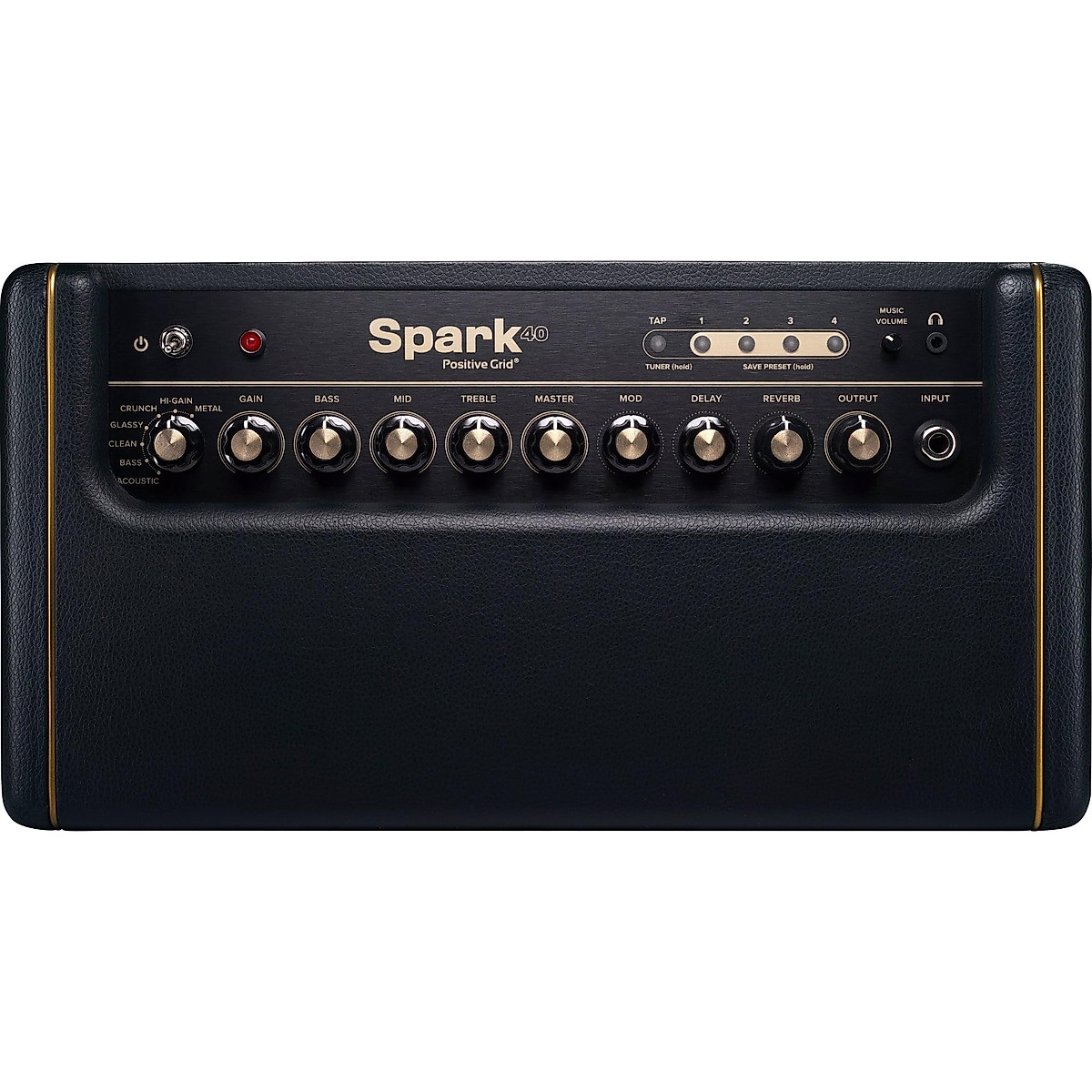 Positive Grid Spark Guitar Amplifier + Traveler Bag Bundle - Electric, Bass and Acoustic Guitar 40-Watt Combo Amp Including Spark Mobile App