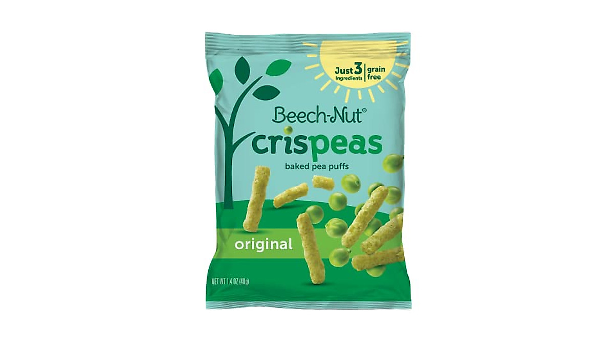 Beech-Nut Crispeas: Healthy Baked Pea Puffs for Toddlers