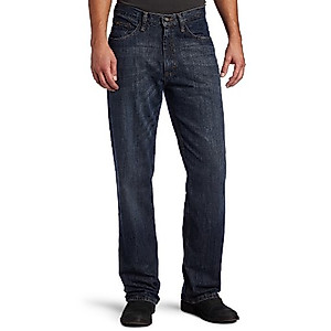 Lee mens Premium Select Relaxed-fit Straight-leg jeans, Calypso Wiskered, 38W x 32L US
