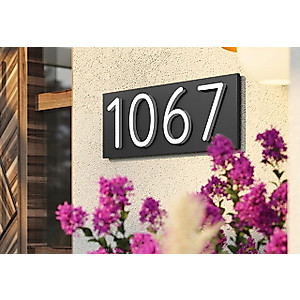 House Numbers | Vertical and Horizontal mode | House address plaques | Gift for new house | Address sign | Modern house numbers | custom address sign | housewarming gift | Address plaque sign