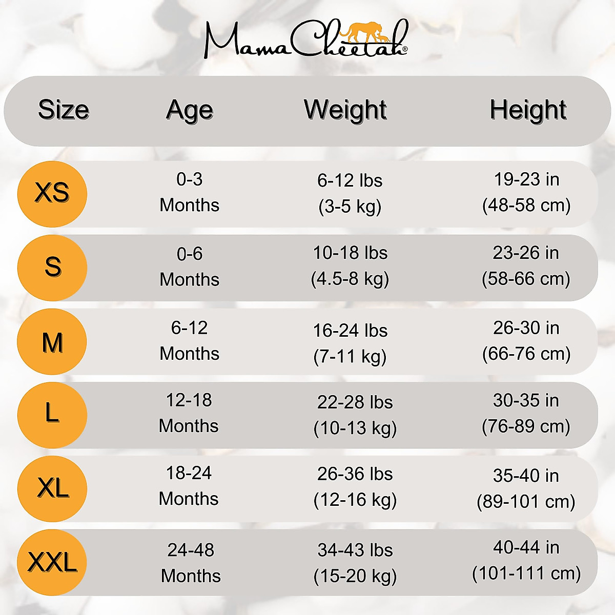 Mama Cheetah Baby Sleep Sack 0.5 TOG, Organic Cotton Baby Wearable Blanket with Two-Way Zipper, Swaddle Transition Baby Sleeping Bag for Newborn Infant Toddler Boy Girl, 0-6 Months