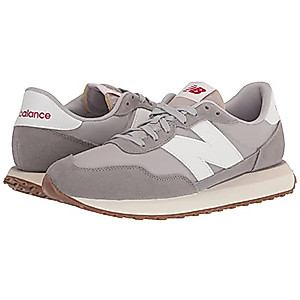 New Balance Men's 237 V1 Sneaker, Marblehead/Rain Cloud, 12