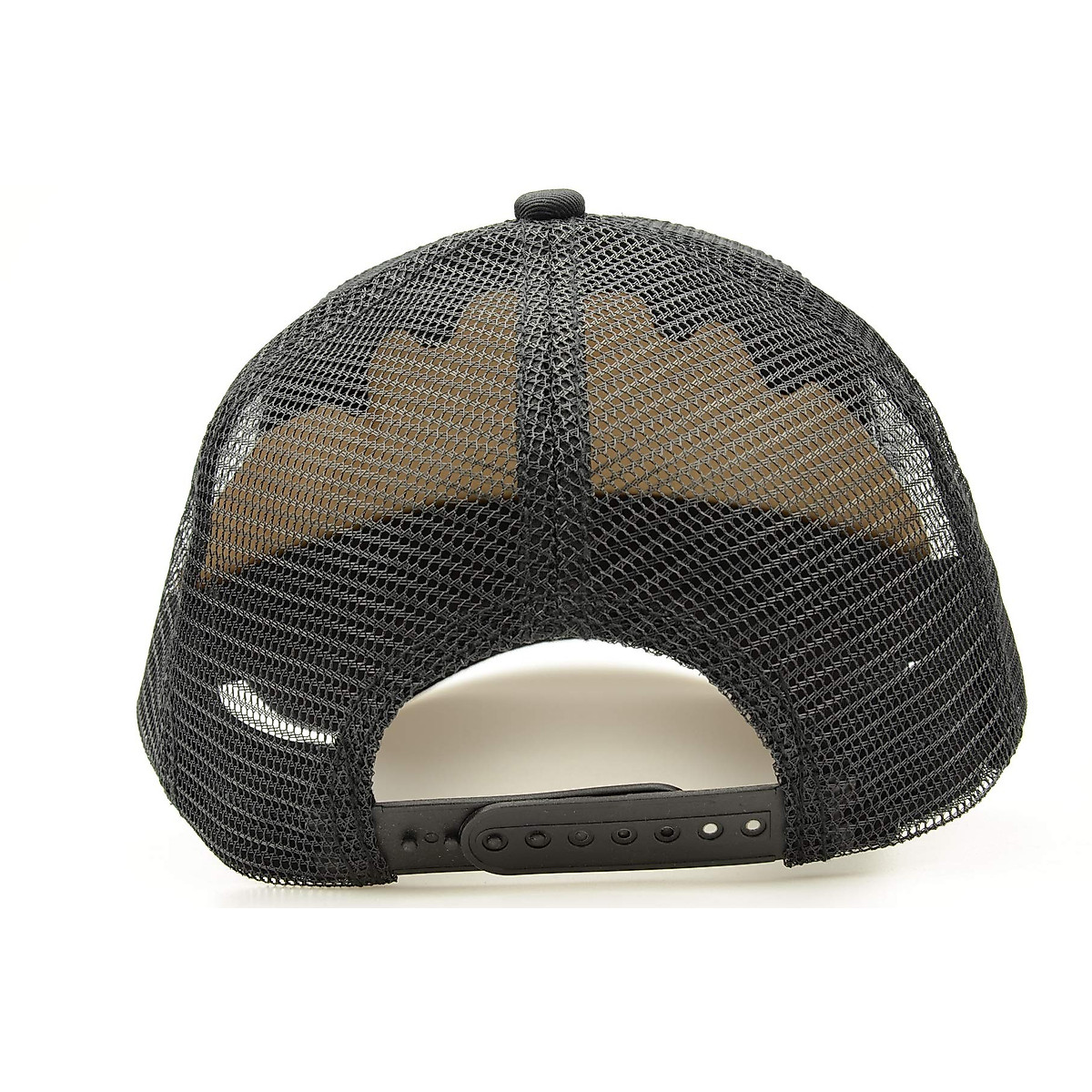 MUNULA Oversize Large Mesh Trucker Hat Big Head Hats for Men XXL Baseball Cap Breathable Dad Hat Adjustable 22.8"-24.8" (Black)