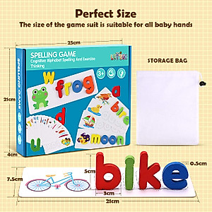 Sight Words Spelling Games for Kids, ABC Learning Toys for Toddlers Kids Boys Girls Age 3 4 5 6 7 8 Preschool Toys Educational Toys Halloween Toys Gifts Birthday Gifts for 3-7 Year Old Boys Girls Kids