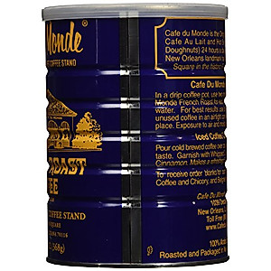 Cafe Du Monde French Roast Dark Coffee, 13 Ounce
