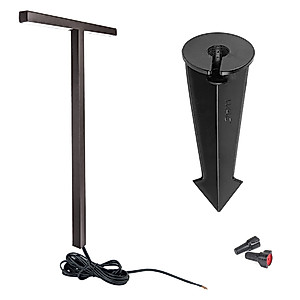 WAC Landscape Lighting, Balance LED 12V Path and Area Double Light 2700K Warm Built-in LED in Black