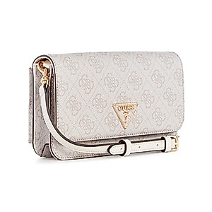 GUESS Noelle Crossbody Flap Organizer, Dove Logo