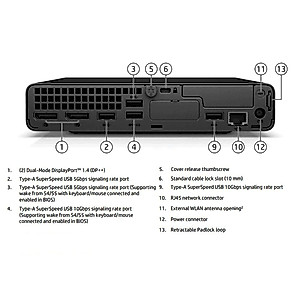 VCI HP ProDesk 600 G6 Mini, Intel i5-10500T (6 Core), 16GB RAM, 256GB SSD, Business Desktop Computer, Win 10 Pro 64-bit (Win 11 Pro Ready)
