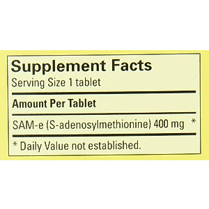 Nature's Made Sam-e Complete 400-mg 36 Tablets (2 Pack)