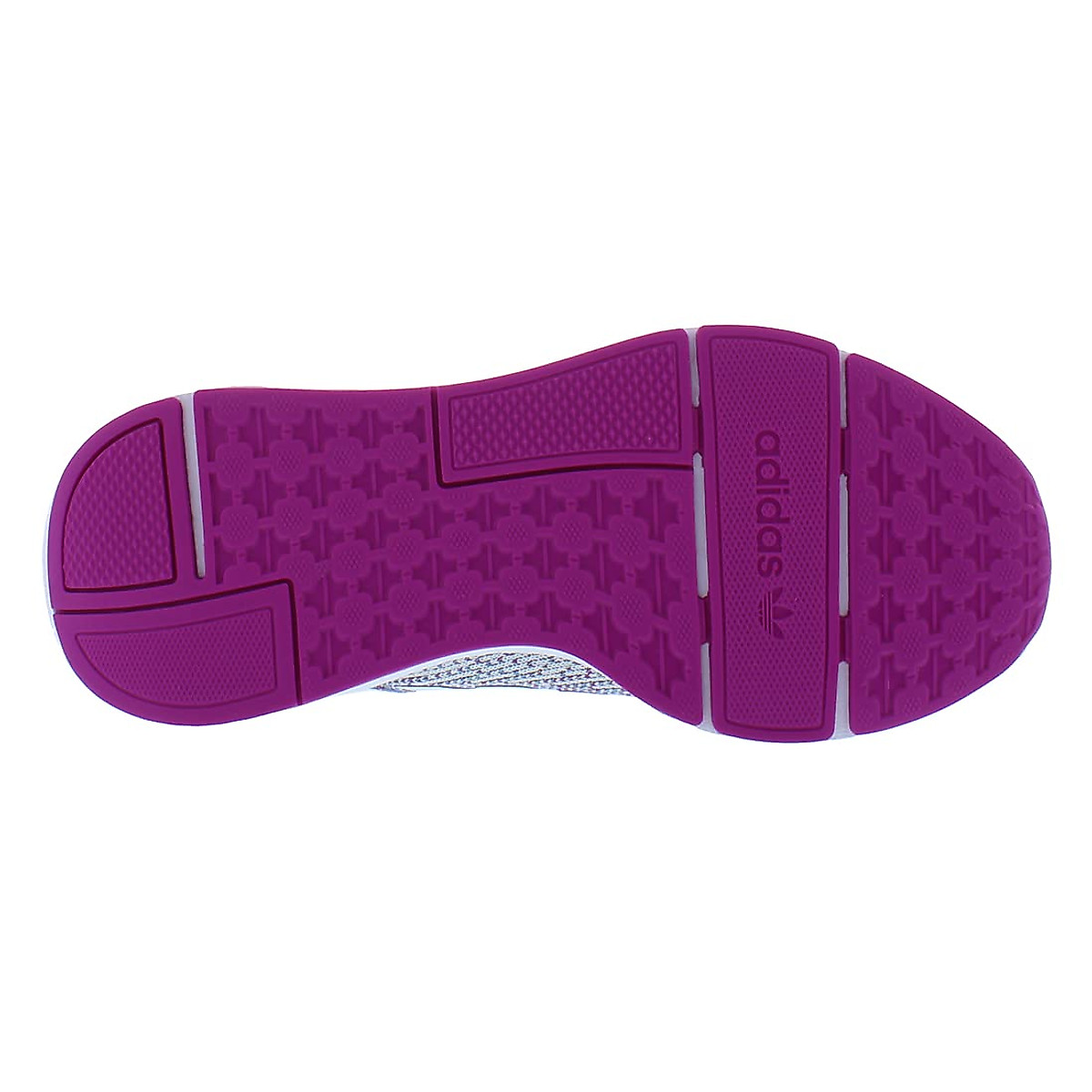 adidas Women's Swift Run 22 Sneaker, Future White/Vivid Pink, 8.5 M US