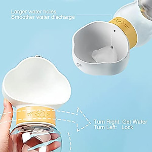 Marchul Dog Water Bottle Leak Proof Portable Travel Dog Water Dispenser for Pets Walking, Hiking
