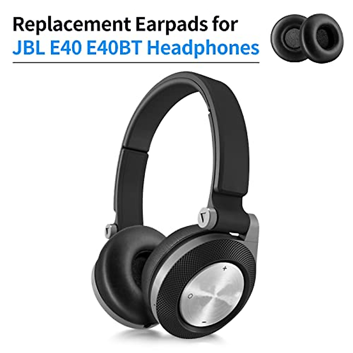 Earpads Replacement Earpads Ear Pads Ear Cushion Cover for JBL E40 E40BT (earpads kit)