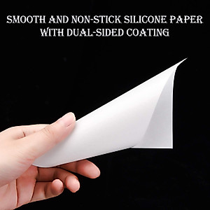 100 Pieces Diamond Painting Release Paper Double-Sided Release Paper Non-Stick Diamond Painting Cover Replacement Paper, 5.9 x 3.9 Inch