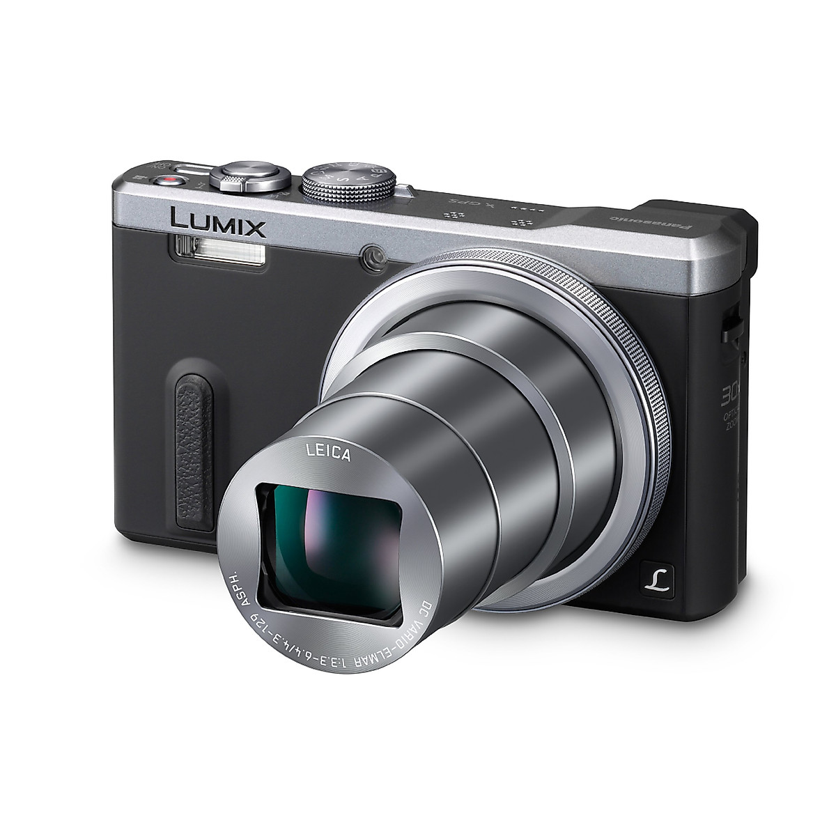 Panasonic DMC-ZS40S Digital Camera with 3.0-Inch LCD (Silver)