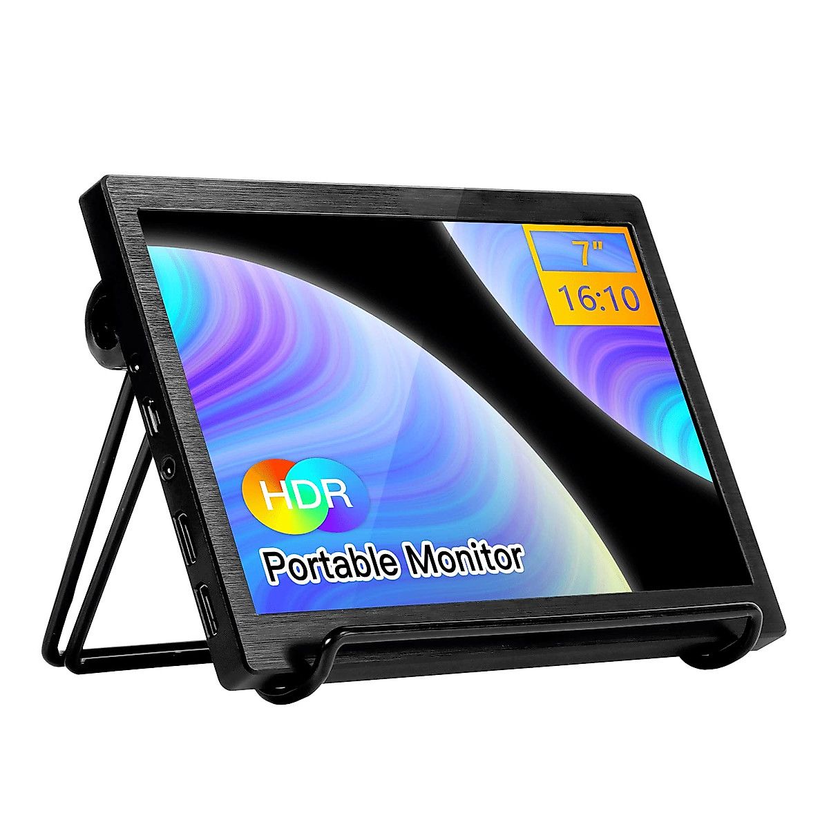 ELECROW 7 Inch Portable Monitor Mini Monitor LCD Display 1280x800 for PC Laptop Game Consoles