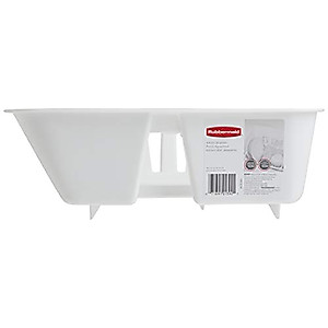 Rubbermaid 6049ARWHT Twin Sink Dish Drainer