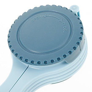 Hemoton 2Pcs Snack Bag Sealing Clips with Pour Spout,Reusable Food Storage Clamps for Chips and Snacks,Chip Bag Clip Airtight Bag Clip,Plastic Food Sealer Clips for Easy Pouring