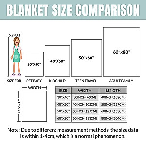 Flamingo Blanket Gifts, 40"x50" Cute Throw Blanket for Girls Women, Soft Warm Cozy Plush Flannel Blankets for Sofa Bed Couch