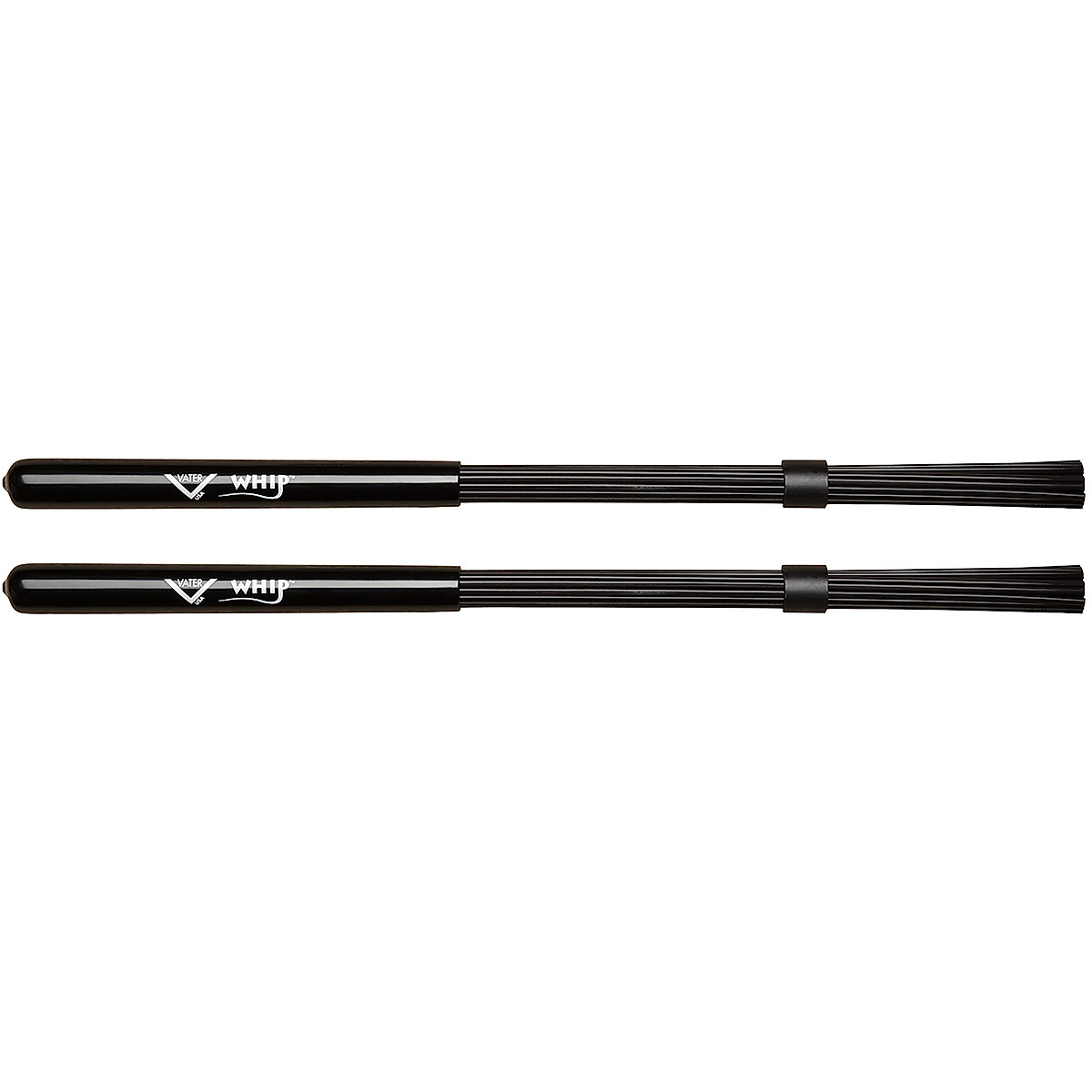 Vater VWHP Whips Multi Rod Sticks with Plastic Handle & Poly Bristles