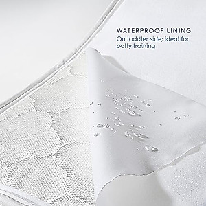 HALO DreamWeave Baby Crib Mattress and Toddler Bed, Breathable, Dual Sided 2-Stage Design, 100% Breathable Mattress, Machine Washable Cover, Hypoallergenic, Non-Toxic Materials, Greenguard  Cert.