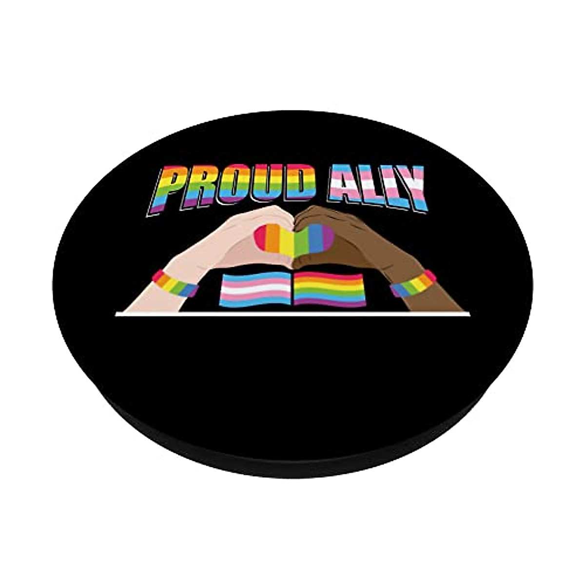Trans Proud Transexual Transgender Flag LGBT Awareness PopSockets Swappable PopGrip