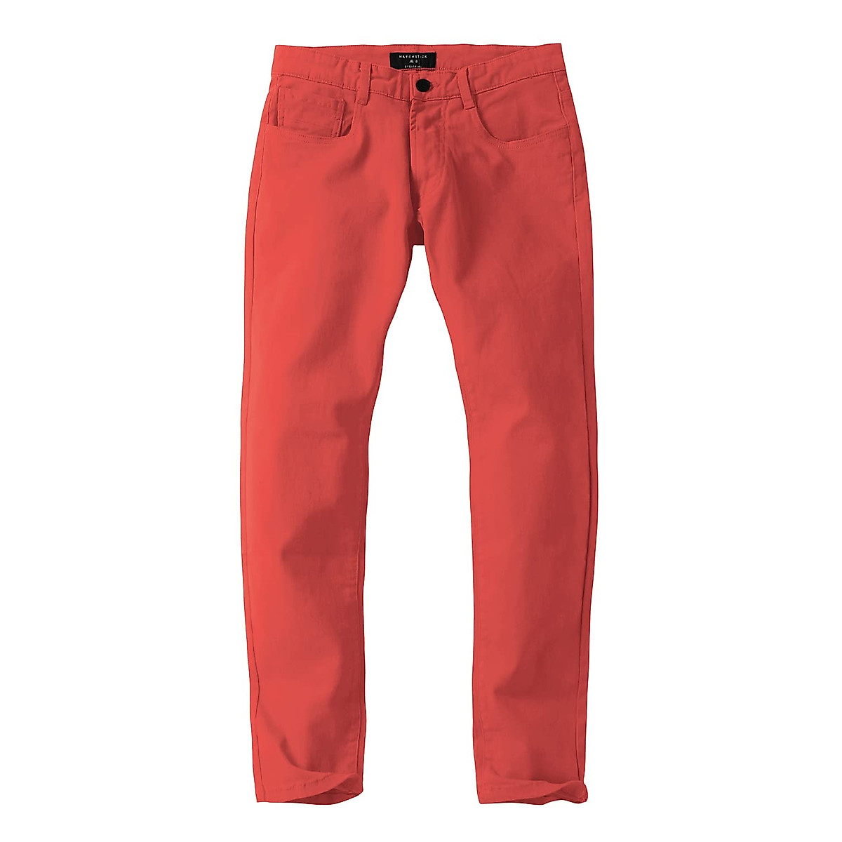 Match Men's Casual Straight Pants#8140 (XL/34,8140 Orange)