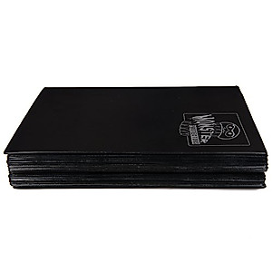 Monster 9 Pocket Trading Card XL Binder - Matte Black Album, Anti-Theft & Anti-Drop TCG Protection w Side Loading Padded Pockets, Double Sided, Holds 720 Cards, For Sport, Gaming, Kpop, Christmas Gift