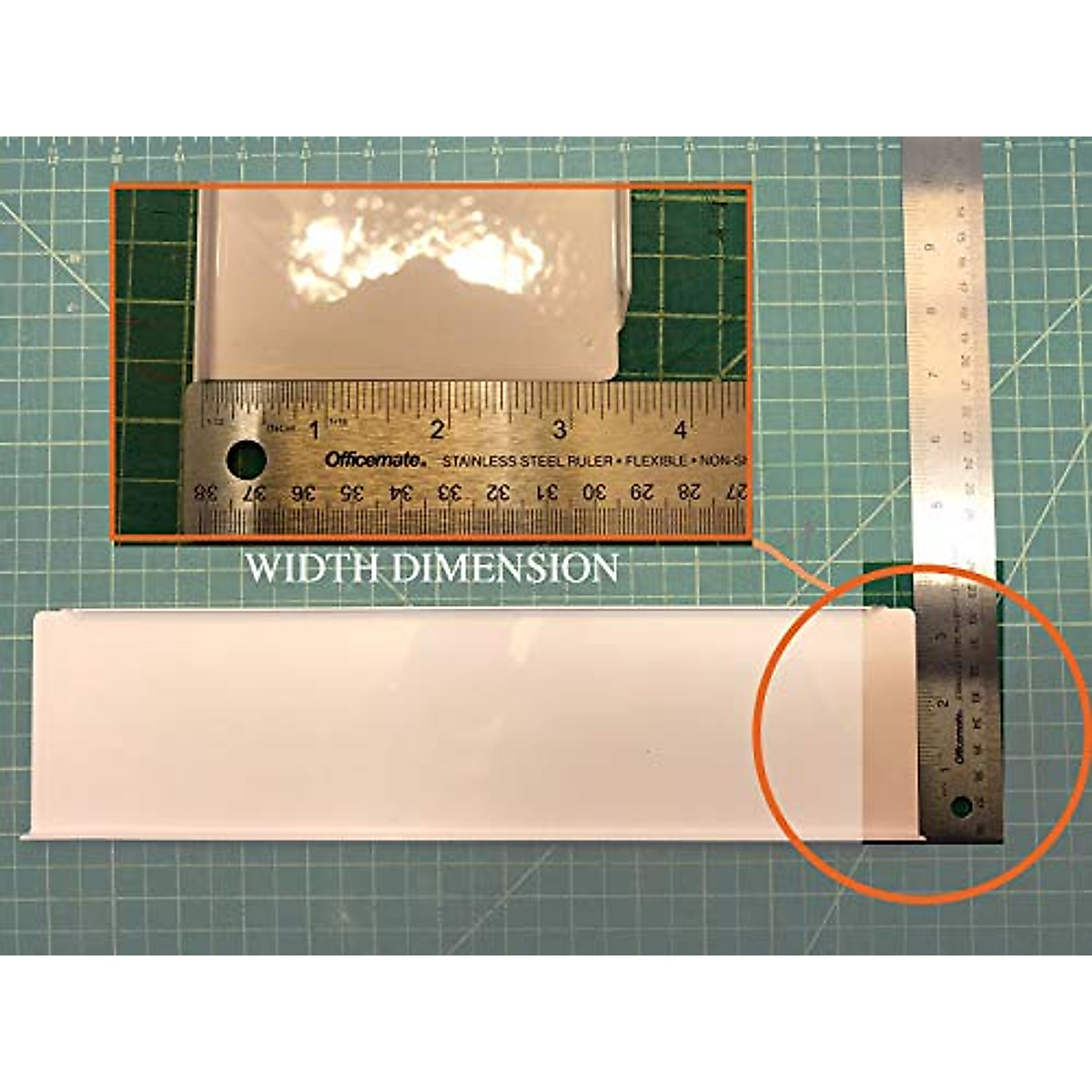 Replacement Medicine Cabinet White Metal Shelf (1 Pcs) - Please check PICTURES for DIMENSIONS