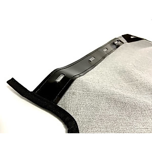 Replacement for: Ford Mustang 1994-2004 Convertible Soft Top & Plastic Window Black Sailcloth (1 Piece Easy Install)