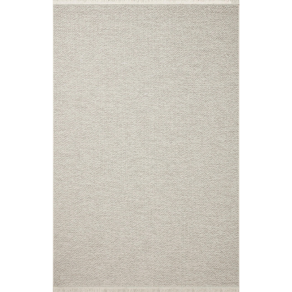 Loloi Amber Lewis x Malibu Ivory/Dove 5'-1" x 7'-7" Area Rug