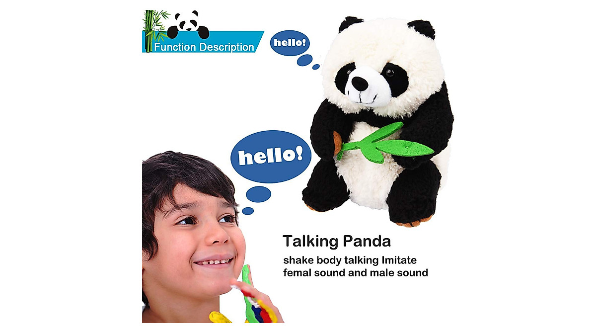 Qwifyu Talking Panda Toy - Fun for Kids