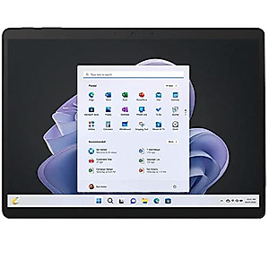Microsoft QIX00018 Surface Pro 9 13" Touch Tablet, Intel i7, 16GB/512GB, Graphite Bundle Surface Dock 2 and 1 YR CPS Enhanced Protection Pack