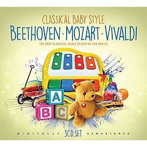 Classical Baby Style - Beethoven, Mozart, Vivaldi - 3 CDs