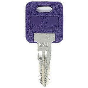 Global Link G338 Replacement Key: 2 Keys