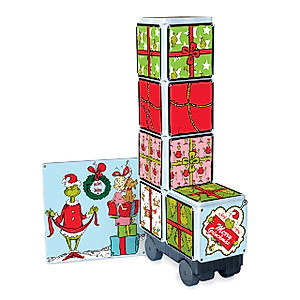 CreateOn Magna-Tiles Limited Edition How The Grinch Stole Christmas Magna-Tiles Structure Set, Magnetic Building Tiles Making Learning Fun and Hands-On, Educational Toy for Kids Ages 3 Years +