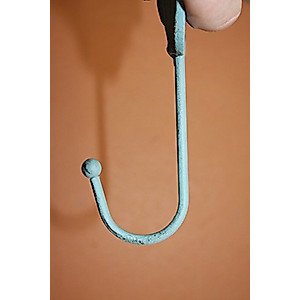 Sand Dollar Design Bath Towel Hooks Bronze-Look 6 3/4 inch Cast Iron, H-88 Set of 2