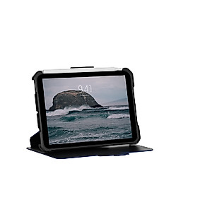 URBAN ARMOR GEAR UAG Designed for iPad Mini Case (6th Gen, 2021) Rugged Smooth Exterior Material Heavy Duty Multi-Angle Viewing Folio Stand with Pencil Holder Metropolis SE Protective Cover, Mallard