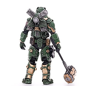 JOYTOY 1/18 Action Figures 01st Legion - Steel Dark Source Collection Action Figure Military Model Toys (Ghost)