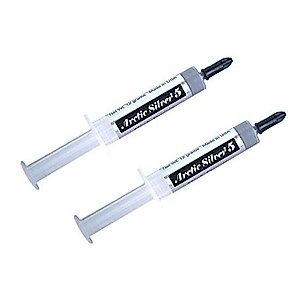 Arctic Silver 5 Thermal Compound Large Size-12.0 Gram Tube 2 Pack