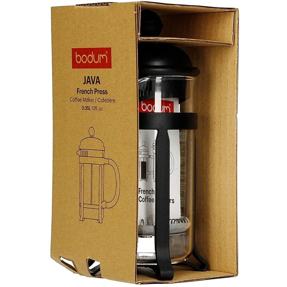Bodum French Press Coffee Maker (34 Ounce) and Bean Cold Brew Coffee Maker (51 Ounce)