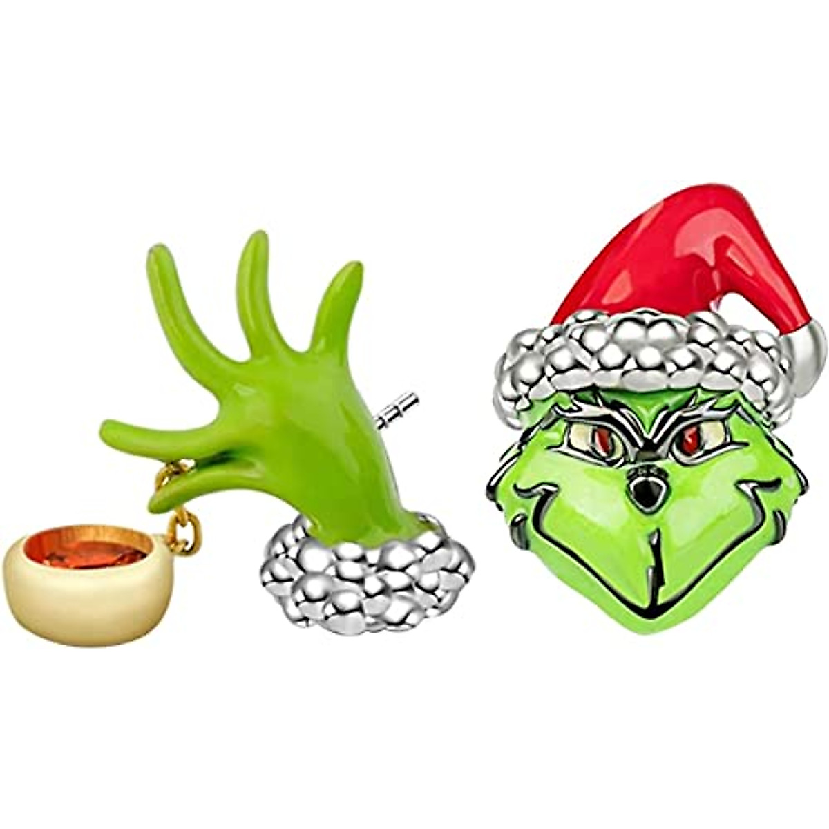 MUDUH Womens Cute Greench Earrings Classic Stealing Christmas Earrings 2022 Christmas Green Jewelry Gifts for Lovers Girls