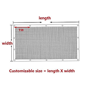 ZYHZJC Shade sail, Sunblock Shade Cloth 90% Sun Shade Sail with Grommets Heat Insulation Breathable Shade Fabric Sun Block for Patio, Garden, Backyard (Color : Green White Stripes, Size : 3x5m)
