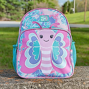Up We Go Little Kids Animal Shape Backpacks for Toddlers Pre-K Preschool 14-15 Inches | Kids Backpack for Boys and Girls Ages 3 to 5 (Bodacious Butterfly)