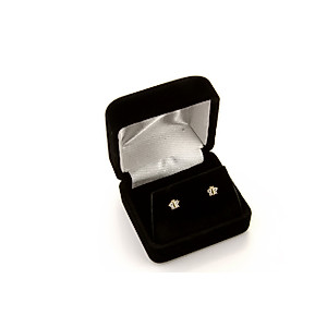 14k White Gold 2mm Ball Stud Earrings with Screw Back