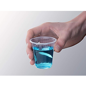 TashiBox 3oz Clear Disposable Cups (300)