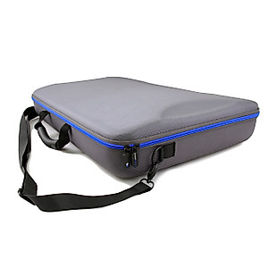 CASEMATIX DJ Controllers Travel Case Compatible with Hercules DJ Controller DJControl Inpulse 500 MK2 and More - Hard Shell DJ Mixer Case with Shoulder Strap and Foam For Audio Equipment - Case Only