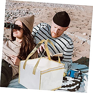 Gadpiparty 2 pcs packing Age Restaurants Thermal Travel Xxcm Reusable Beach Soft Cm Ing Pizza Restaurant Pouch Cold Carrier Duty Party Cake Inch Heavy Collapsible Catering Produce