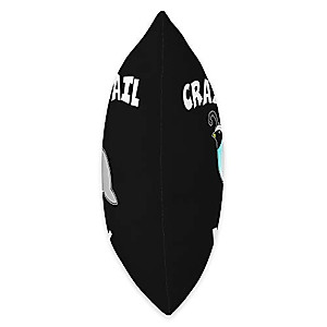 Crazy Quail Lady Apparel Co. Crazy Lady Cute Gift for Quail Lover Throw Pillow, 18x18, Multicolor